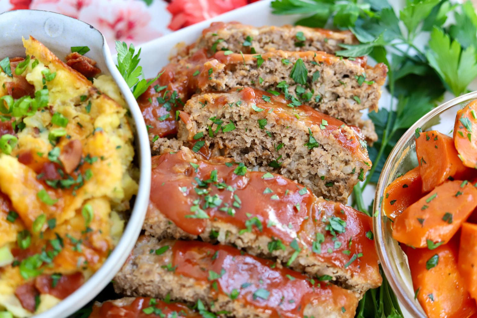 Best Meatloaf Recipe with Ground Beef and Italian Sausage - Slice of Jess